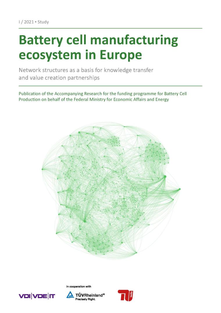 Battery cell manufacturing ecosystem in Europe | VDI/VDE Innovation ...