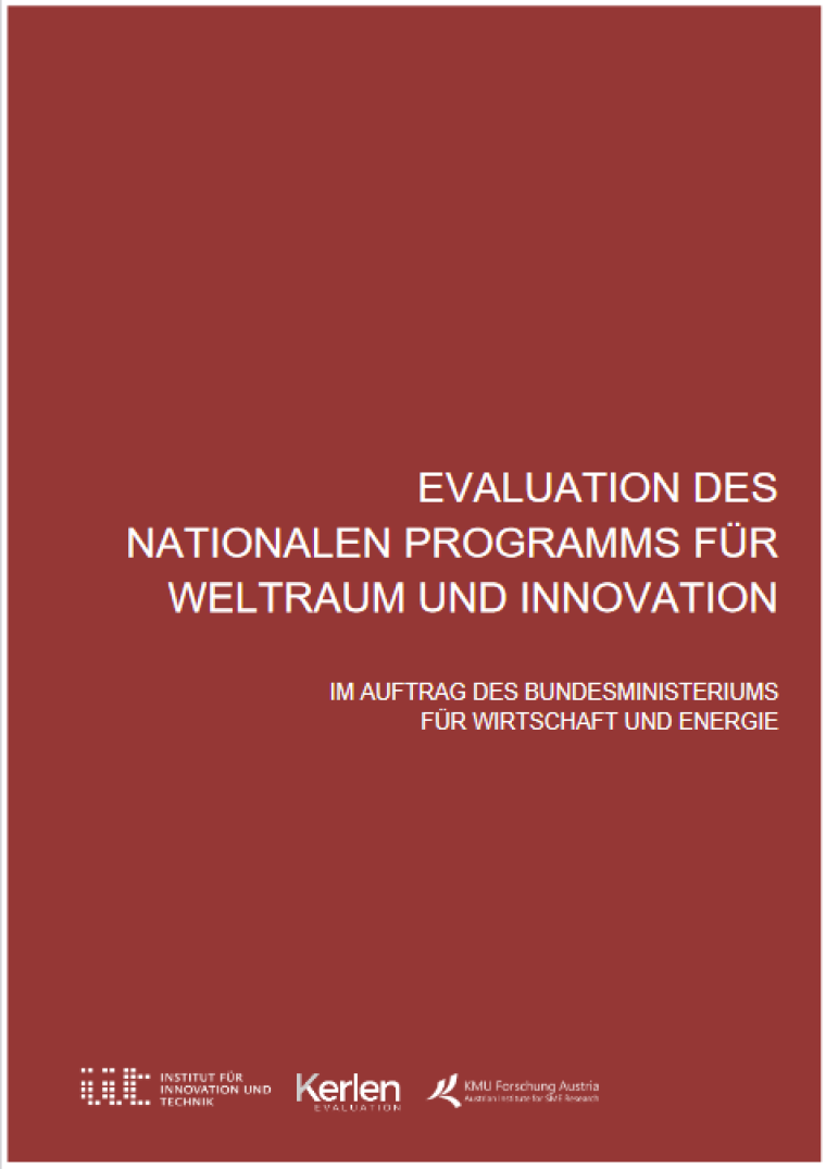 Evaluierung des Nationalen Programms für Weltraum und Innovation | VDI/VDE Innovation + Technik ...