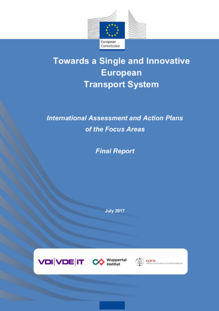 Towards a Single and Innovative European Transport System | VDI/VDE ...